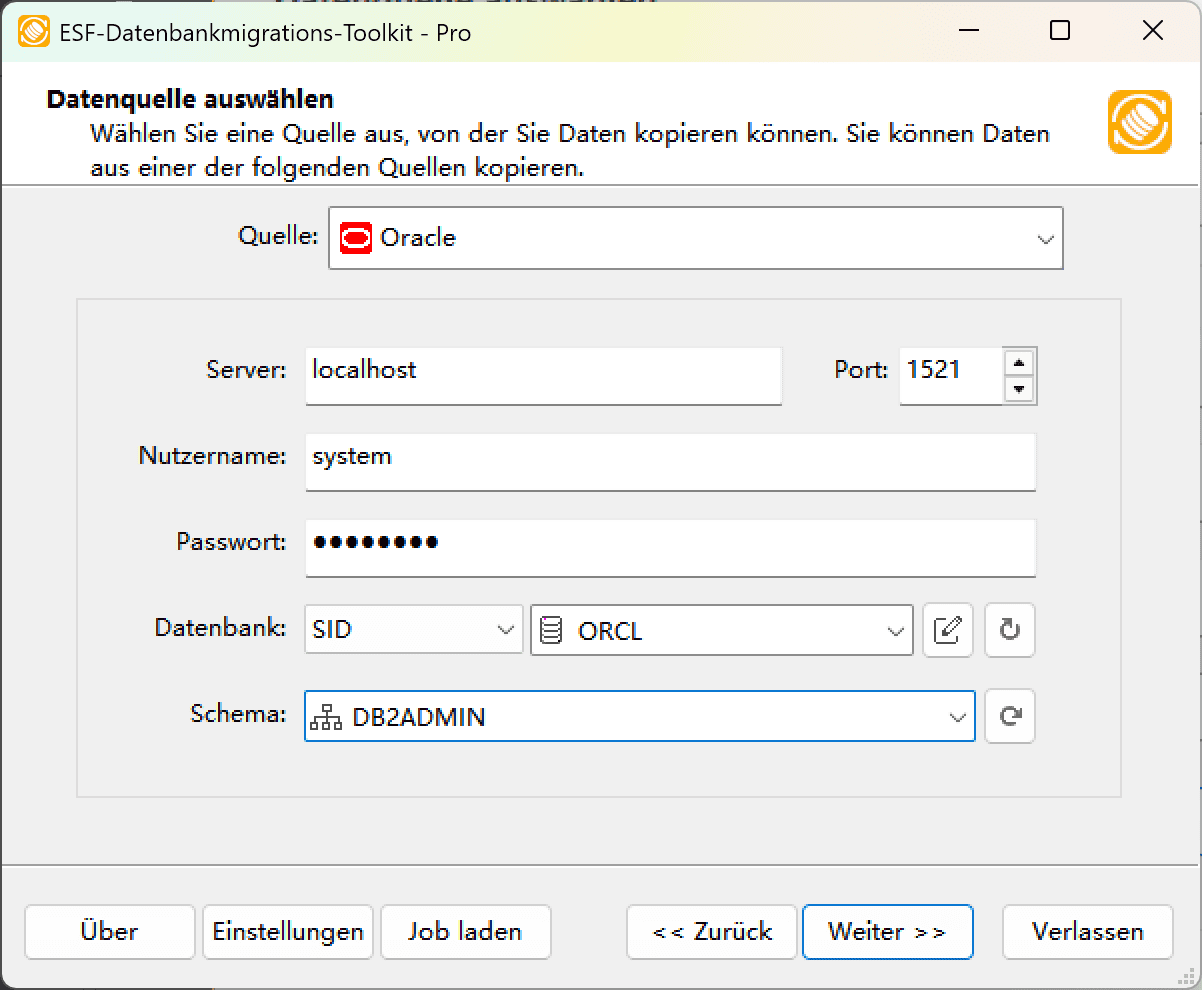 Migrieren Sie Daten von Oracle zu MongoDB | DBSofts
